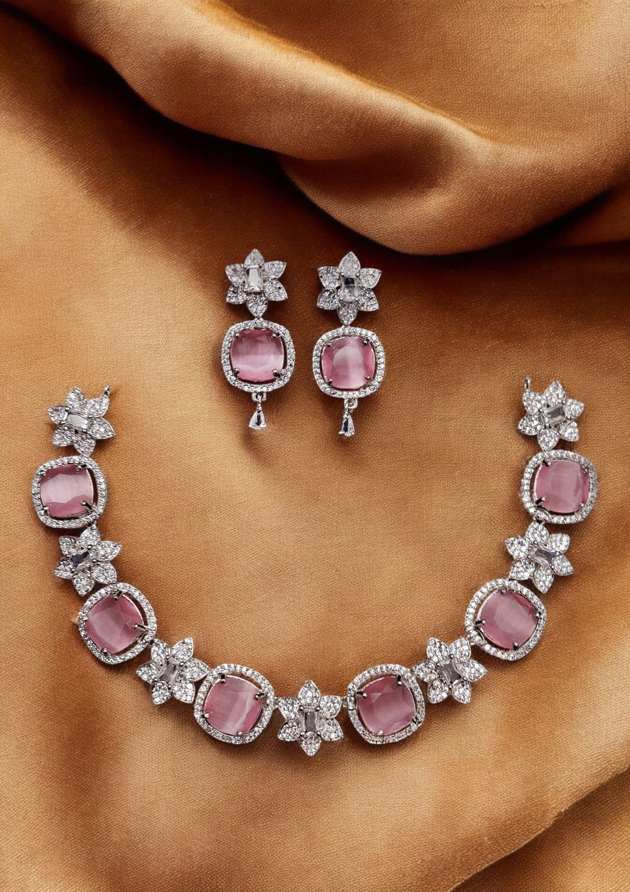 Pink Pretty Necklace Set - 121 Online Store